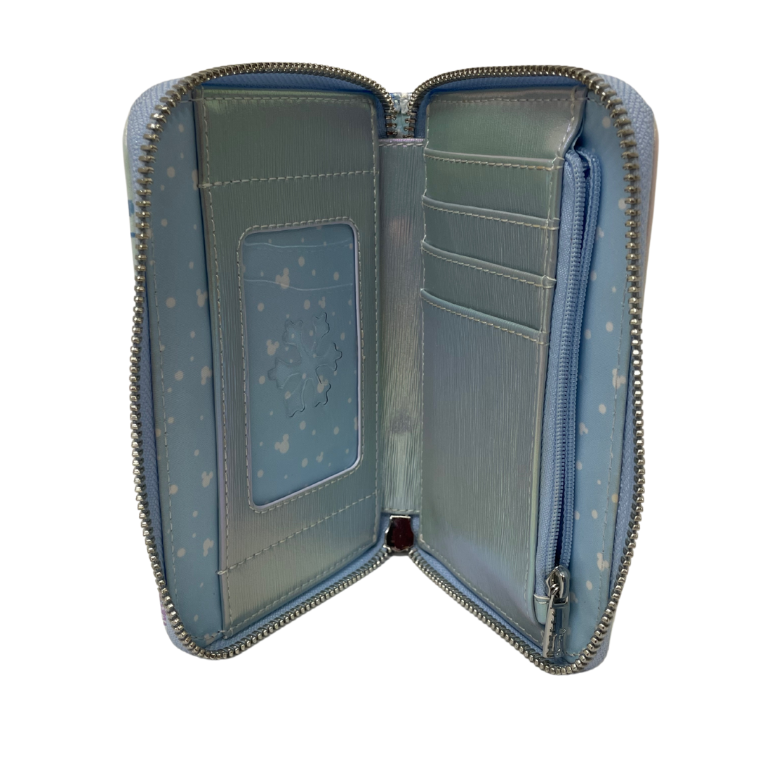 Loungefly Disney Mickey and Friends Winter Wonderland Zip Around Walle ...