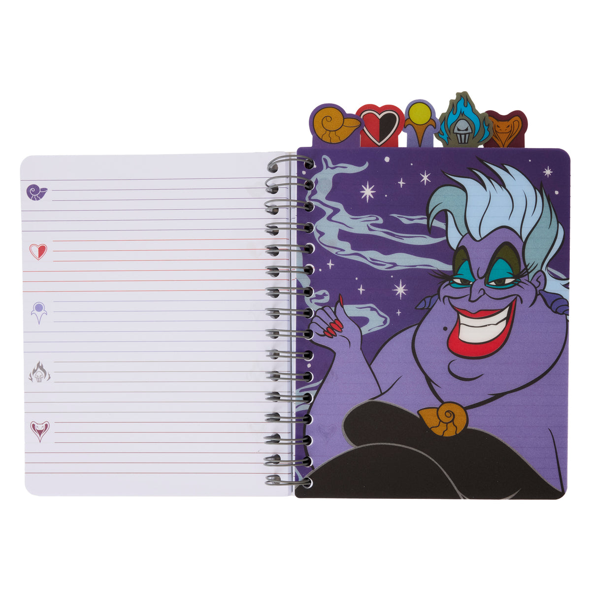 Loungefly Disney Villains Tab Journal – Modern Pinup