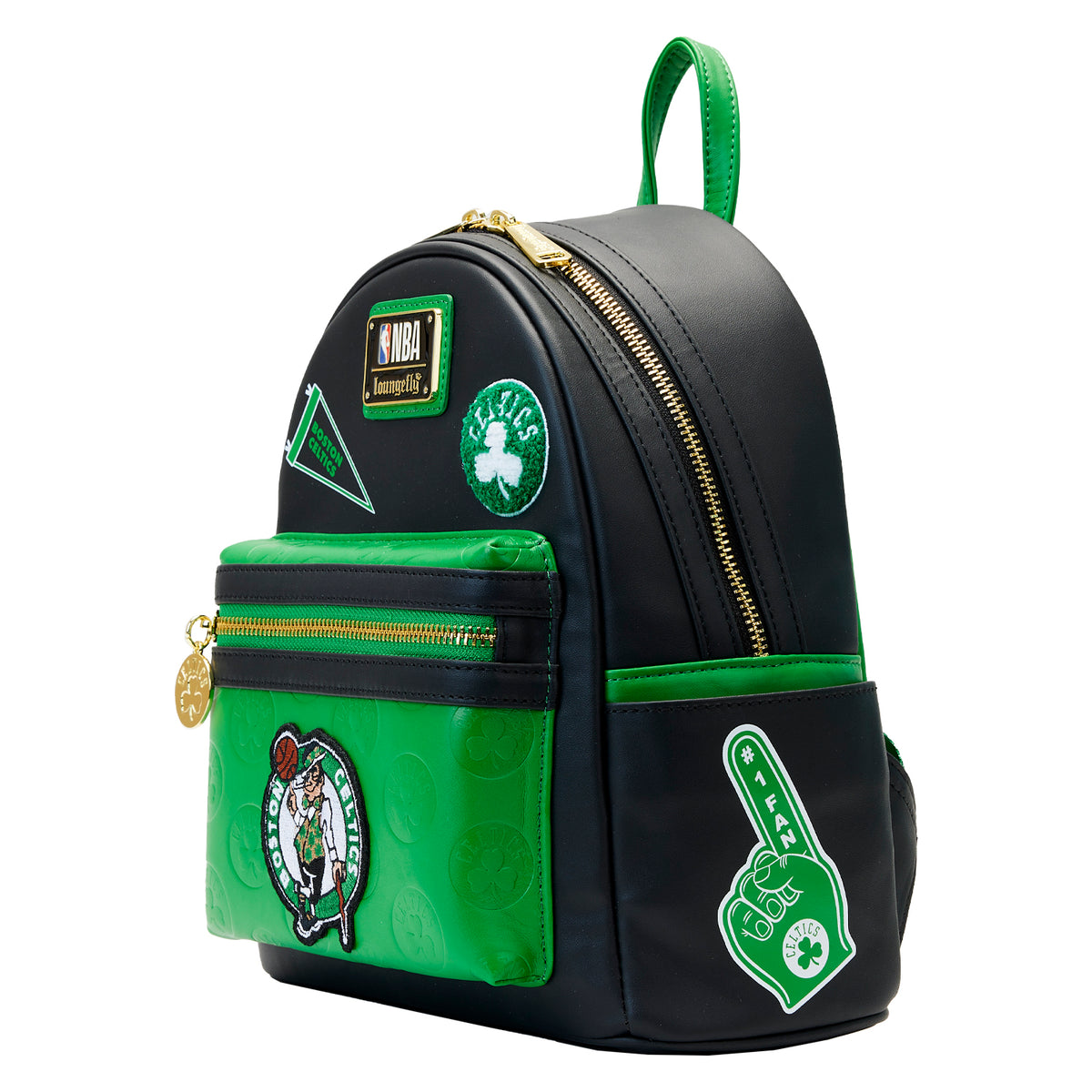 Loungefly NBA Boston Celtics Patch Icons Mini Backpac – Modern Pinup