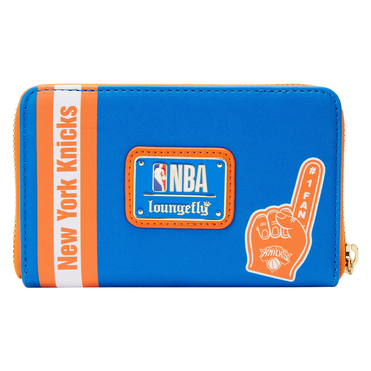 Loungefly NBA New York Knicks Patch Icons Zip Around Wallet – Modern Pinup