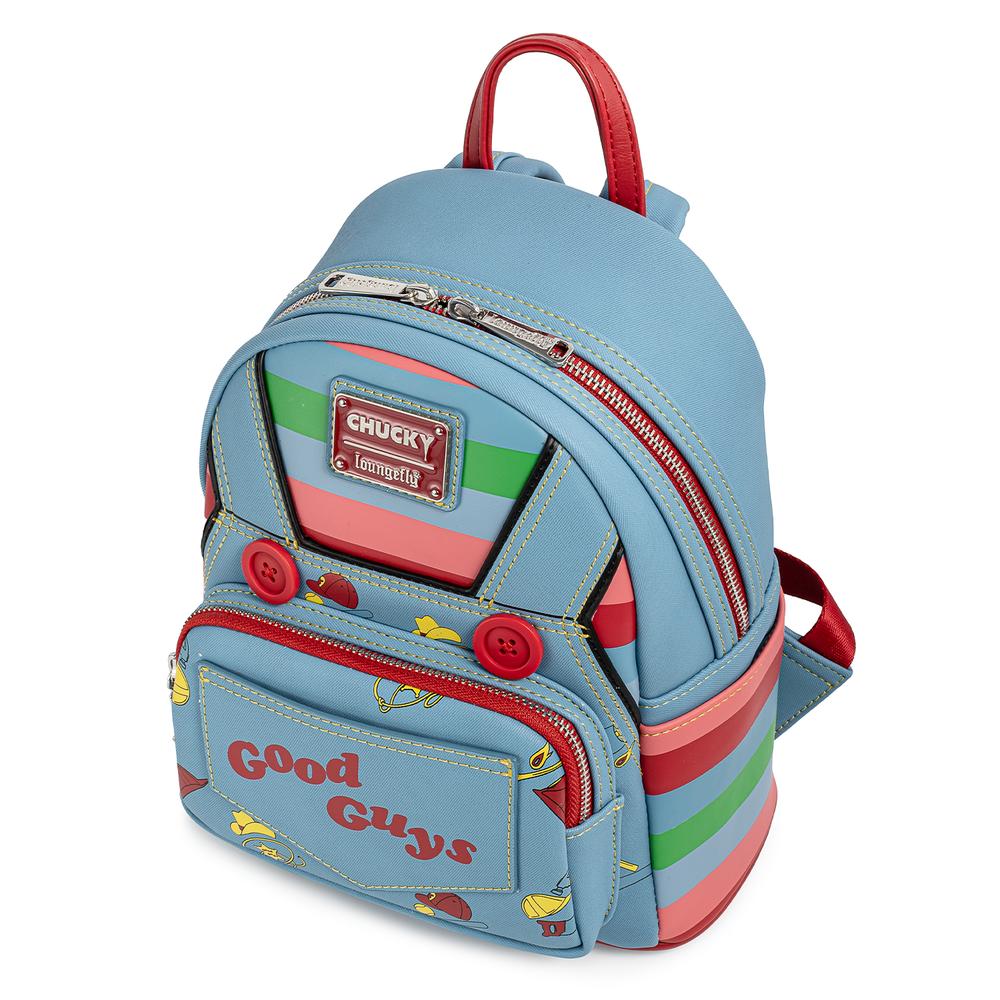 Loungefly Childs Play Chucky Cosplay Mini Backpack – Modern Pinup